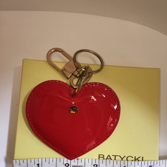 Accessories | New Red Heart Baltic Amber Clip Key Ring Chain | Poshmark